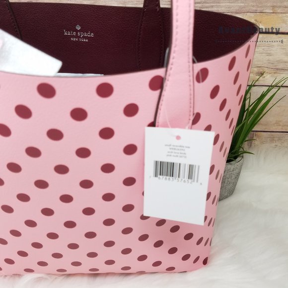 kate spade | Bags | Kate Spade Arch Love Birds Reversible Tote Bag ...
